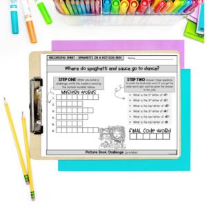 Spaghetti In A Hot Dog Bun Picture Book Challenge | Amazing Literacy