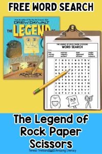 The Legend Of Rock Paper Scissors Activities And Free Word Search ...