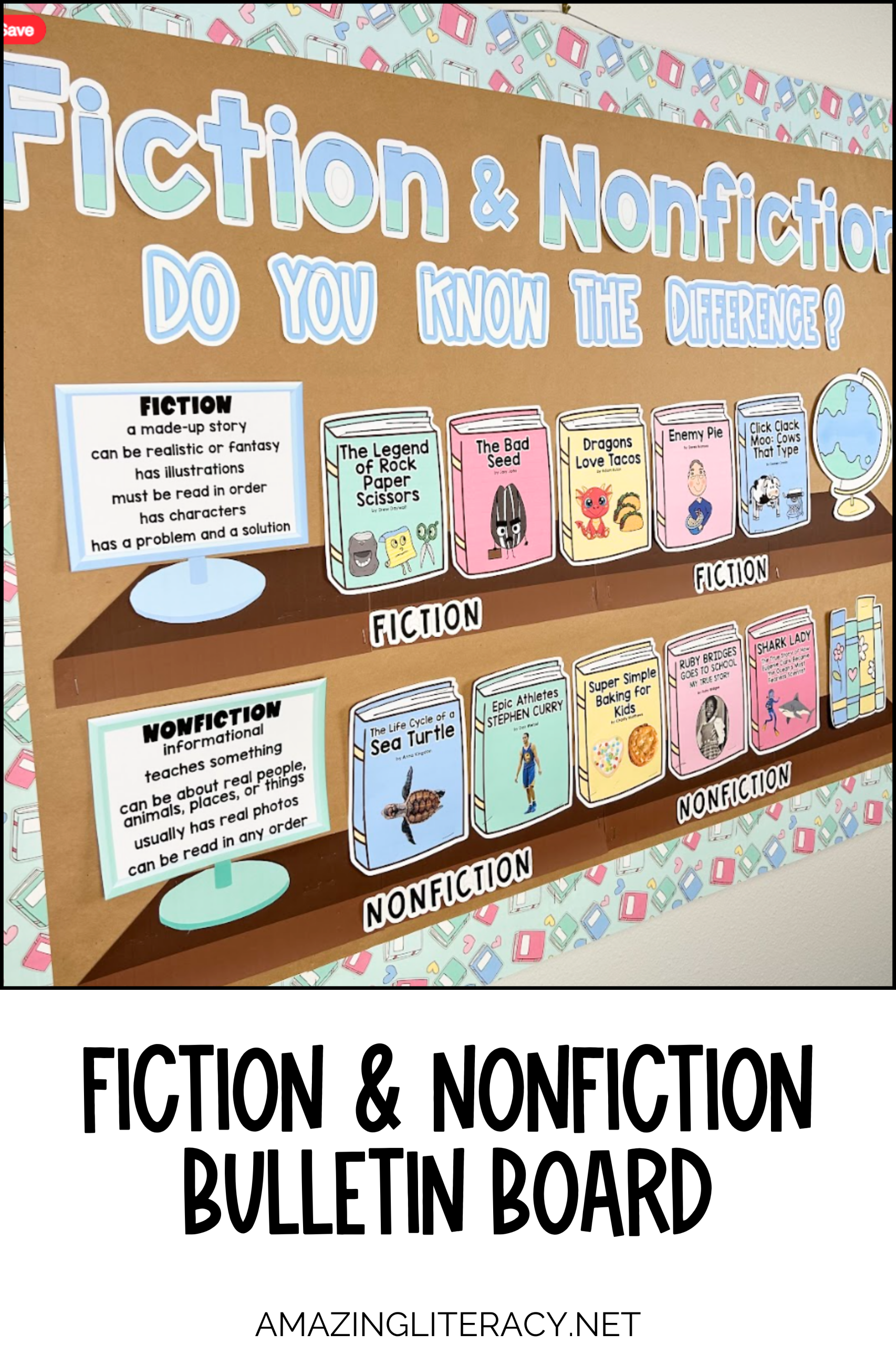 Fiction Vs. Nonfiction Scoot Game | Amazing Literacy